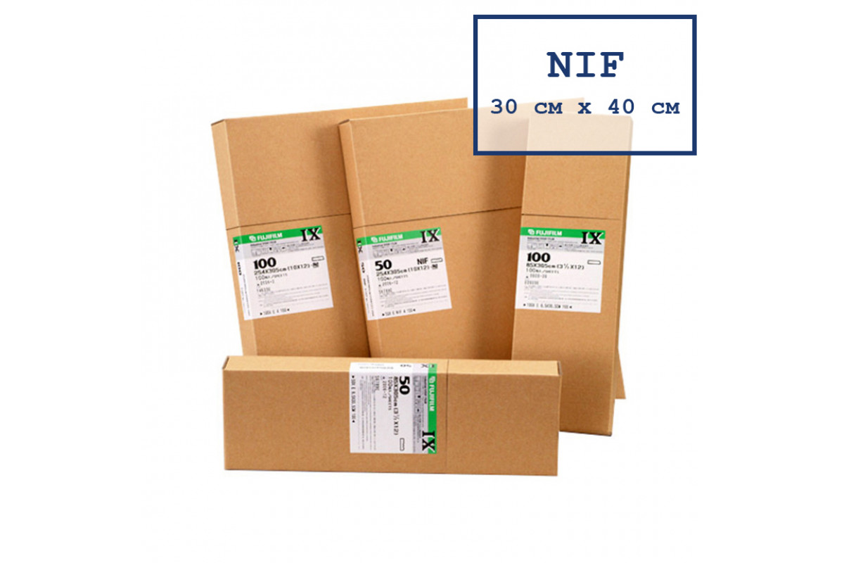 30х40 NIF IX600 FUJIFILM рентгеновская пленка — цена, купить ...